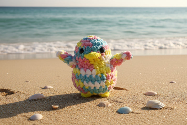 Handmade Penguin Plushie PINK UNICORN – Gippy Penguins