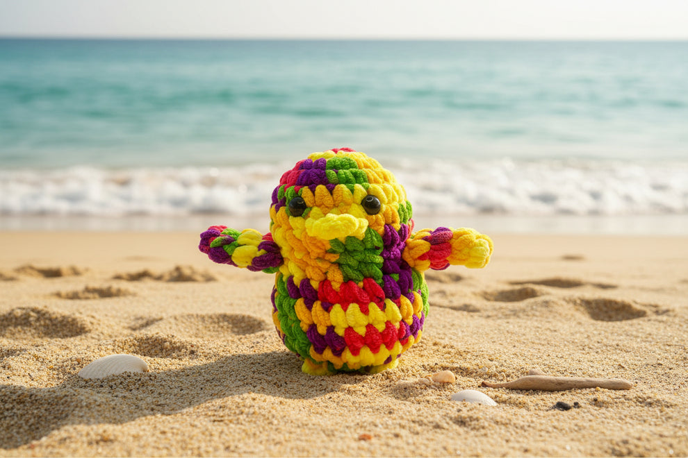 Handmade Penguin Plushie MARDI GRAS – Gippy Penguins